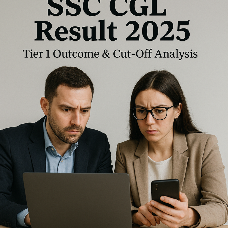 SSC CGL Result 2025: Tier-1 Outcome, Powerful Cut-Off Insights ...